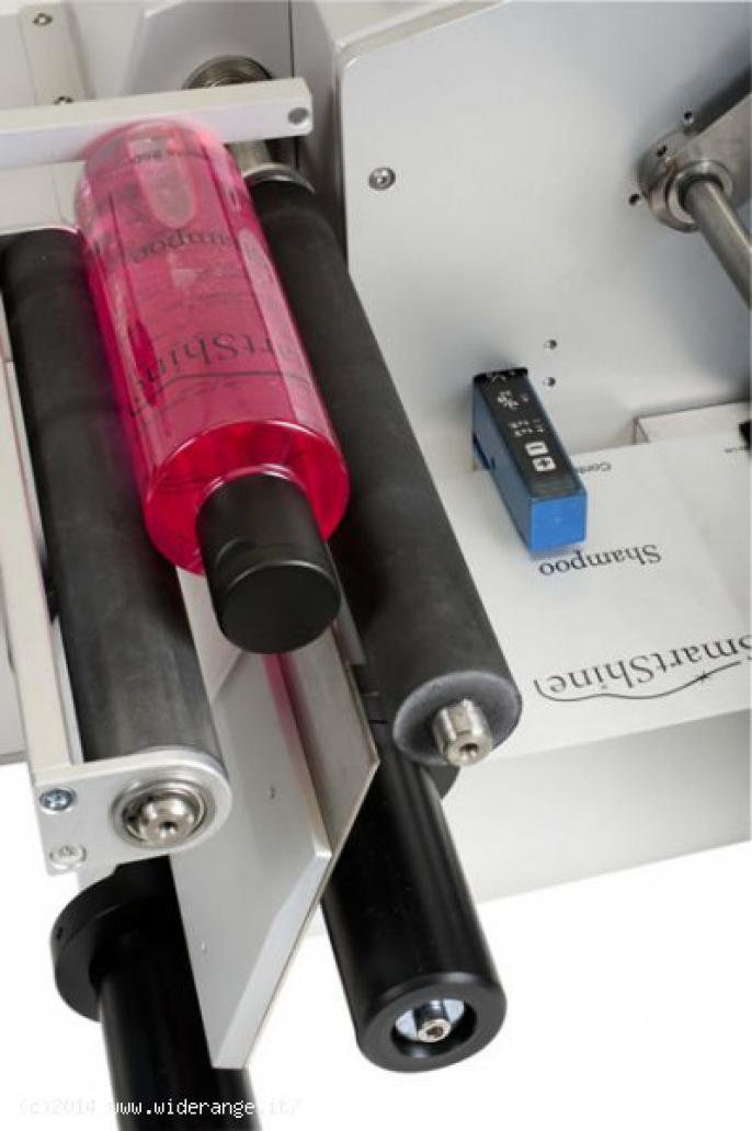 Semi-automatische etiketteermachine voor ronde producten ...